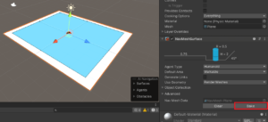 【Unity】NavMeshを使ってキャラクターを自動で移動させる | ばに日記